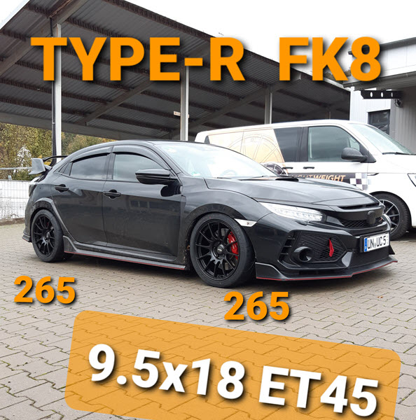 PROTRACK one 9.5x18 ET45 - PROTRACK Motorsport Shop