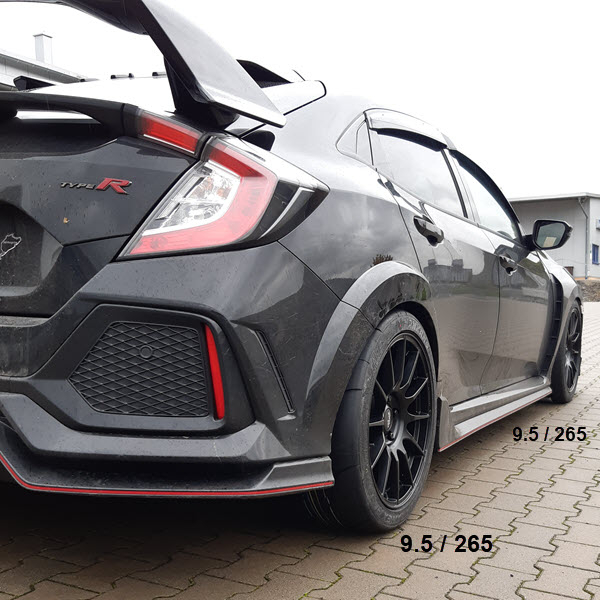 PROTRACK one 9.5x18 ET45 - PROTRACK Motorsport Shop